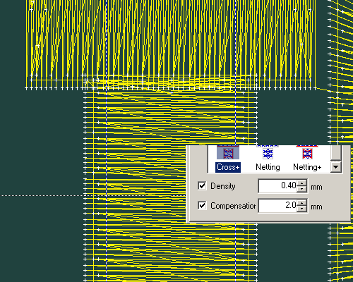 DRAWings Plus Demo A : Basic Stitch Parameters Control