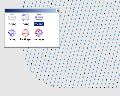 DRAWings Plus Demo A : Basic Stitch Parameters Control